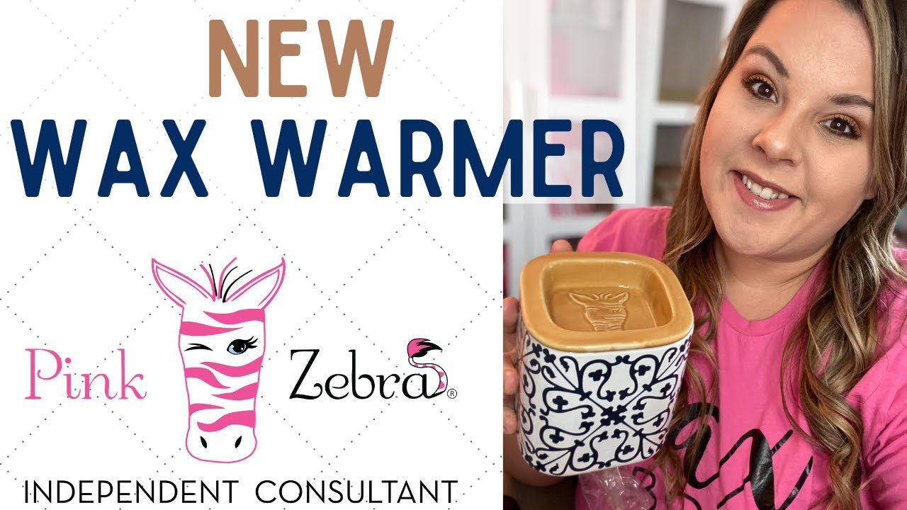 NEW Pink Zebra Blue Tile Simmer Pot Wax Warmer | Independent Consultant ...