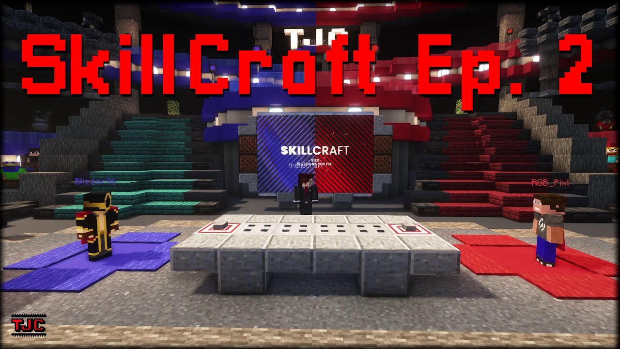 ECHTE MINECRAFT GAMESHOW: SkillCraft 2: @rgbpixl vs @Blizzor - YouTube