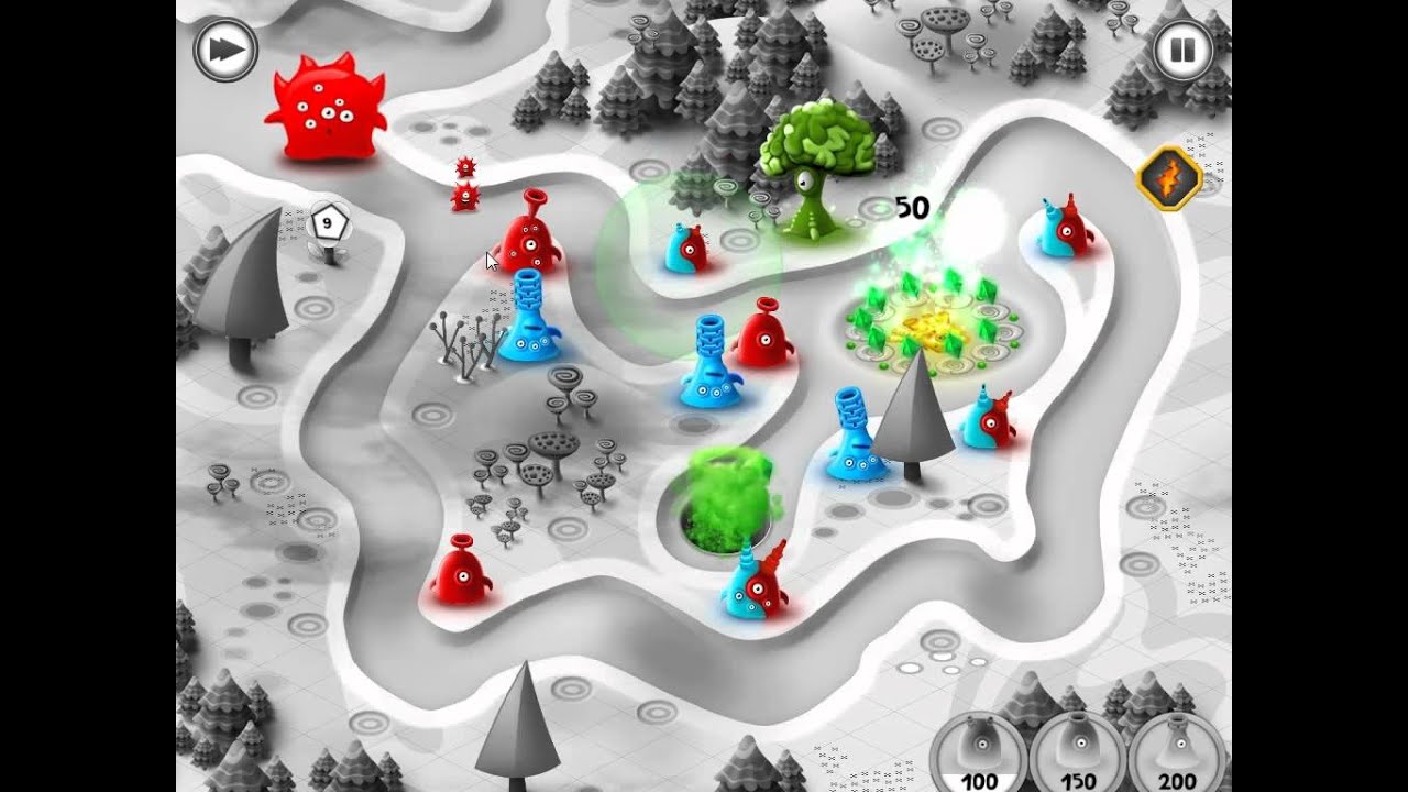 Jelly Defense Walkthrough - Deer Grove - YouTube