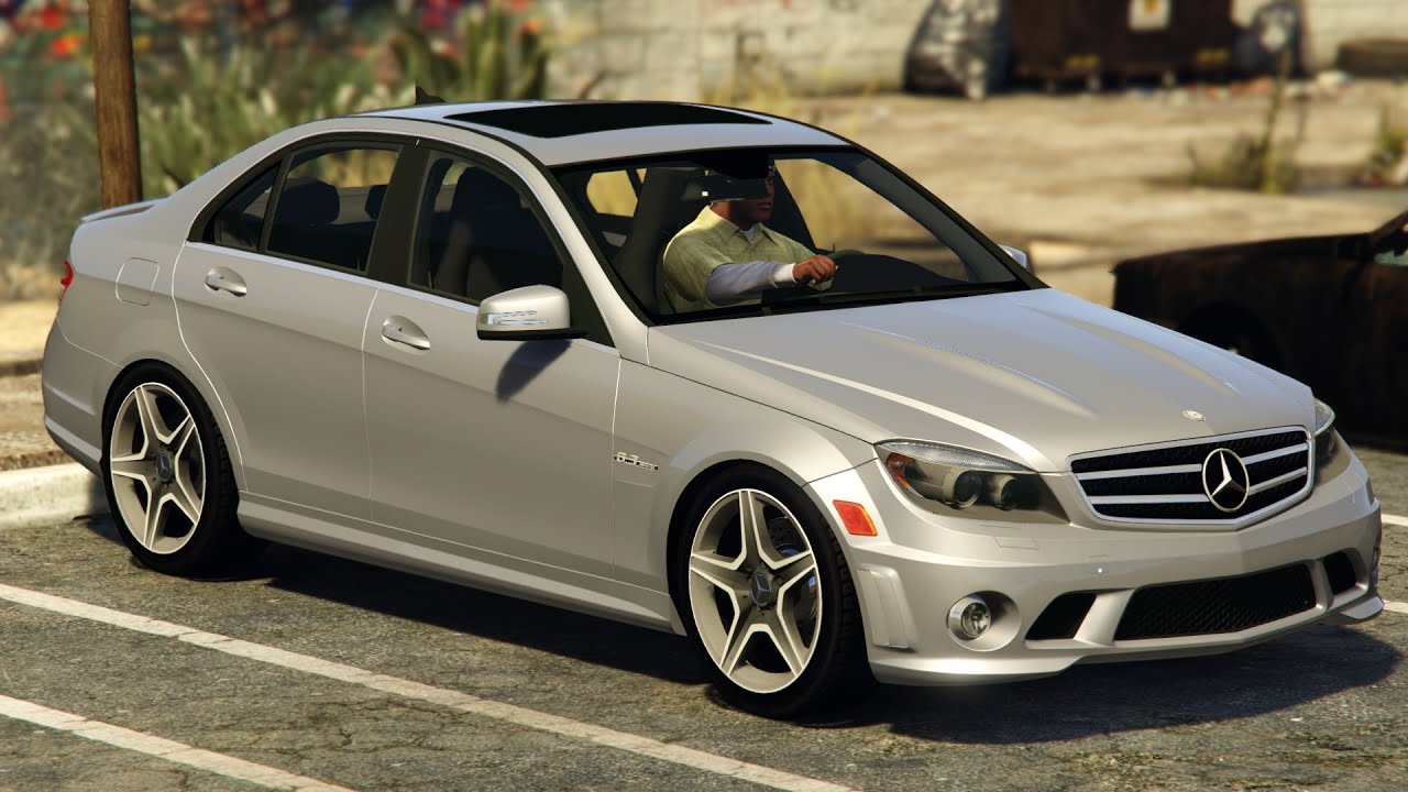 GTA V Mercedes Benz C63 AMG Mod - YouTube
