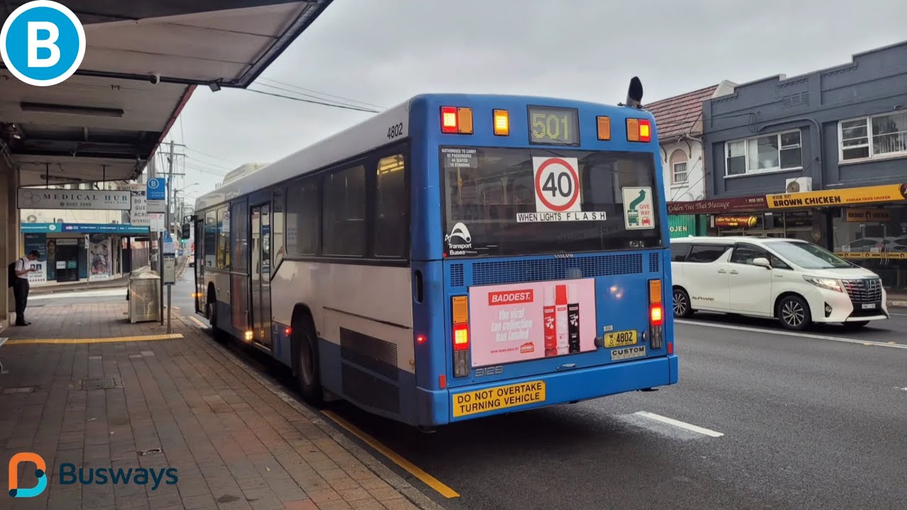 Busways North West Ryde m/o 4802 Volvo B12BLE Euro 3 Custom Coaches ...
