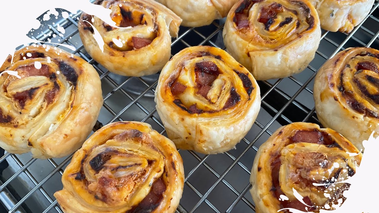 Homemade | Let's Cook Savoury Scrolls/Pinwheels - YouTube