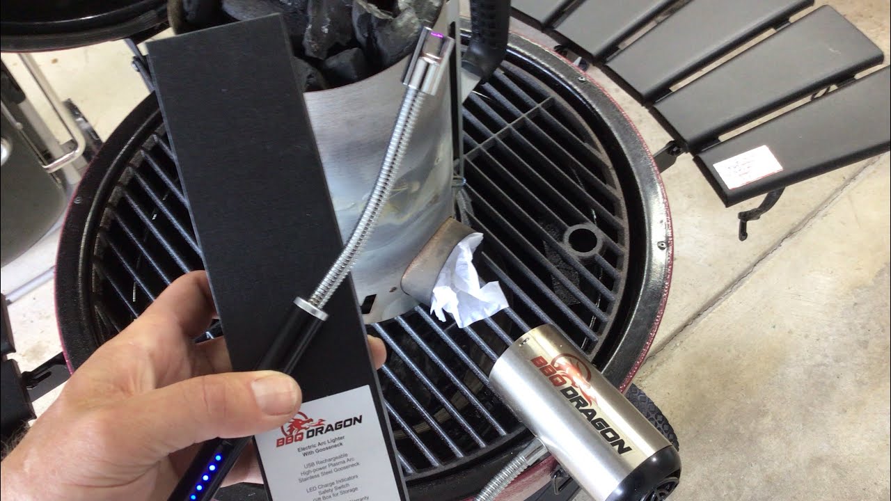 BBQ Dragon Cool New BBQ Accessory! / Elecrtic Arc Fire Starter! Awesome ...