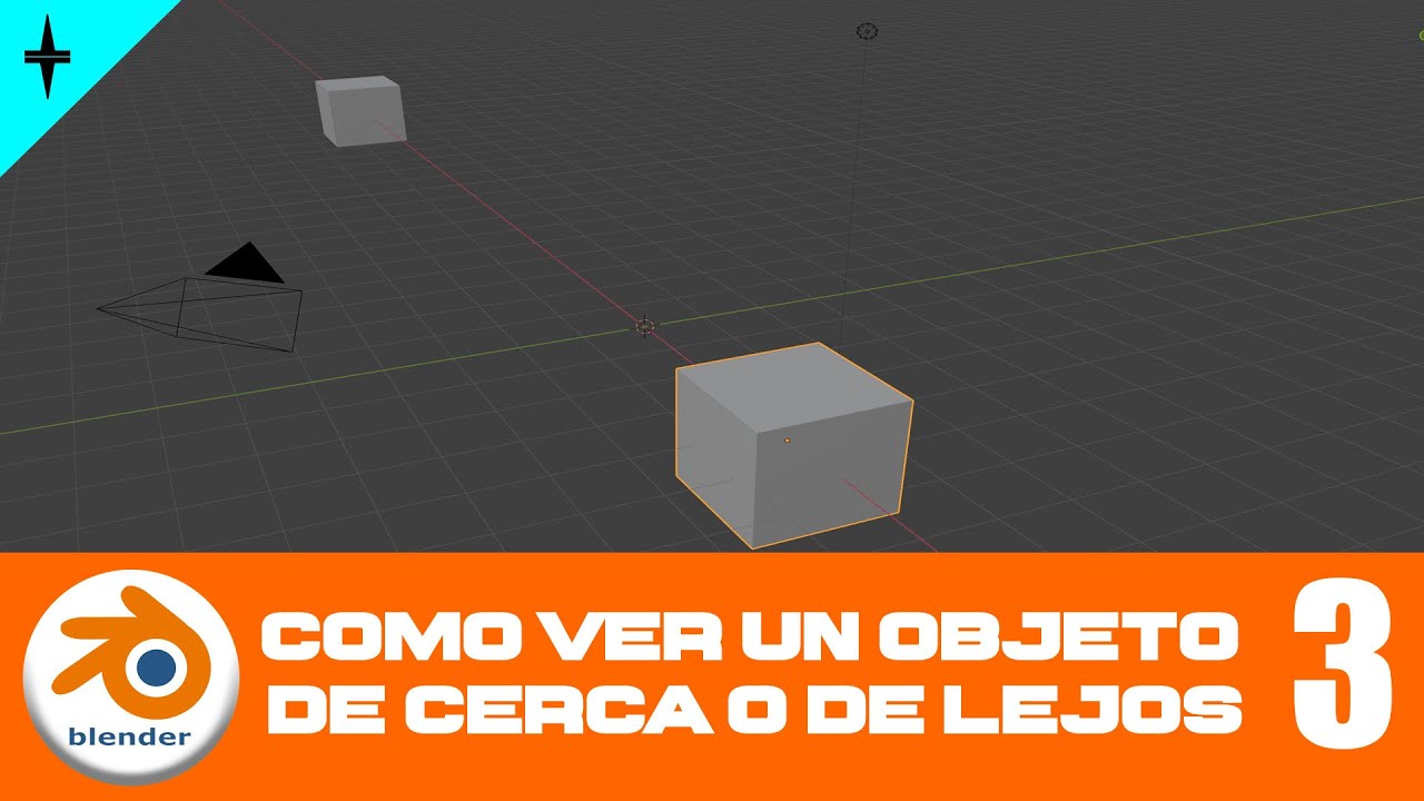 Como ver un objeto de cerca o de lejos [ BLENDER 3] - YouTube