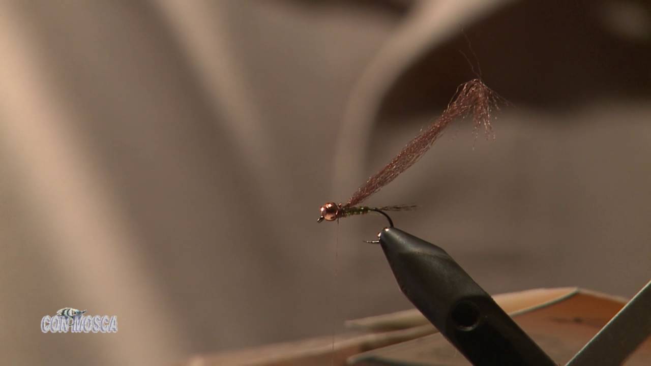 Ninfa de bébido. Fly rite 34 - YouTube