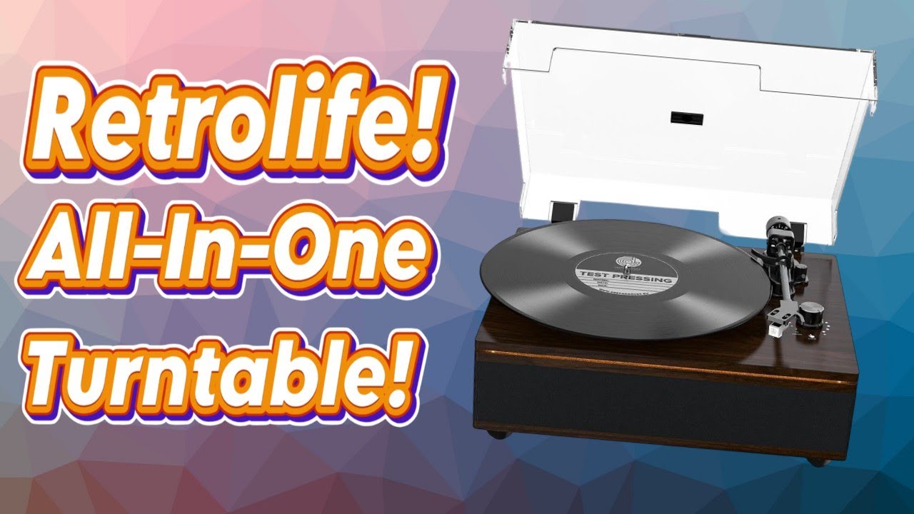 UNBOXING & REVIEW! - Retrolife All-In-One R512 Turntable! | Vinyl ...