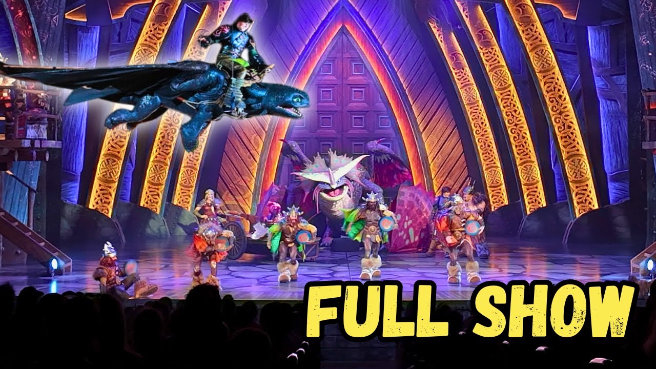 The Untrainable Dragon - FULL SHOW at Universal Epic Universe - YouTube