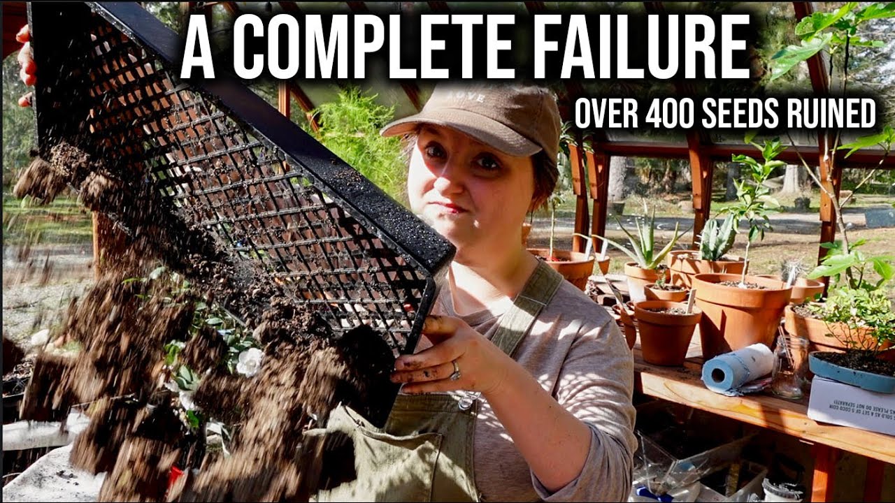 ALL OF OUR SEEDS FAILED... NOT DOING THIS AGAIN - YouTube