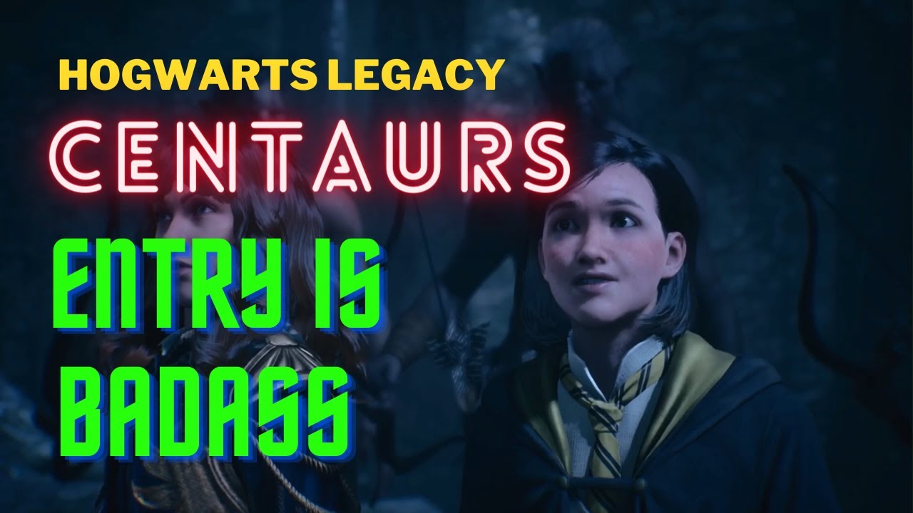 Poppy Sweeting And Hermione Granger Meet Centaurs For The First Time