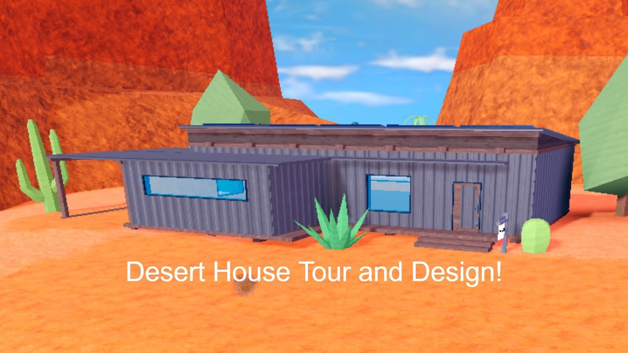 Desert House Tour And Design! [Roblox Jailbreak] - YouTube