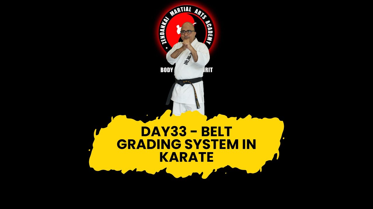 Belt Grading System in Karate | DAY 33 - 100 Days Of Learning Martial ...
