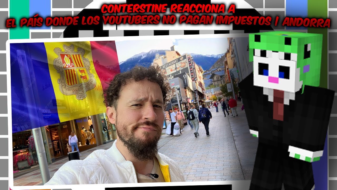 CONTERSTINE reacciona a El país donde los YouTubers no pagan impuestos ...