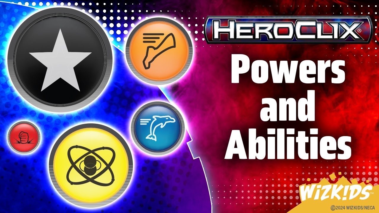 HOW TO PLAY HEROCLIX - DAY 3 Powers & Abilites - @WizKidsOfficial - YouTube