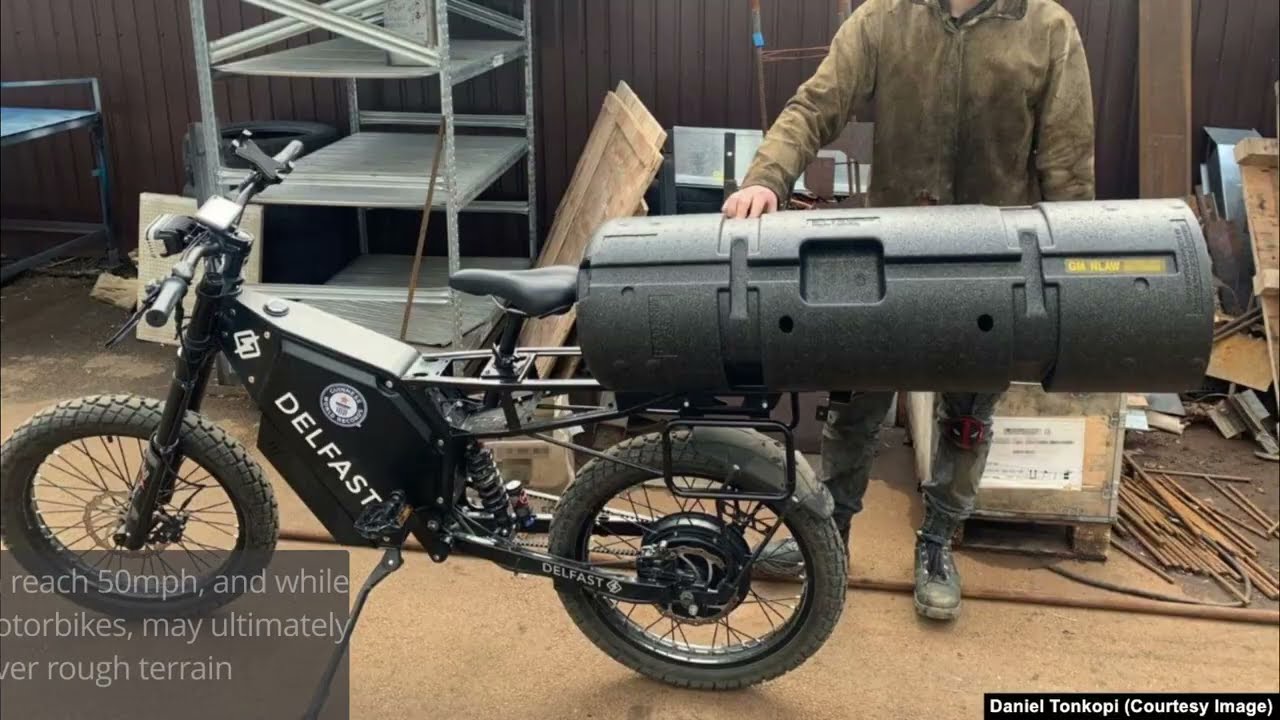 Ukraine Military Is Using Electric Bikes For Stealth And Hauling Anti ...