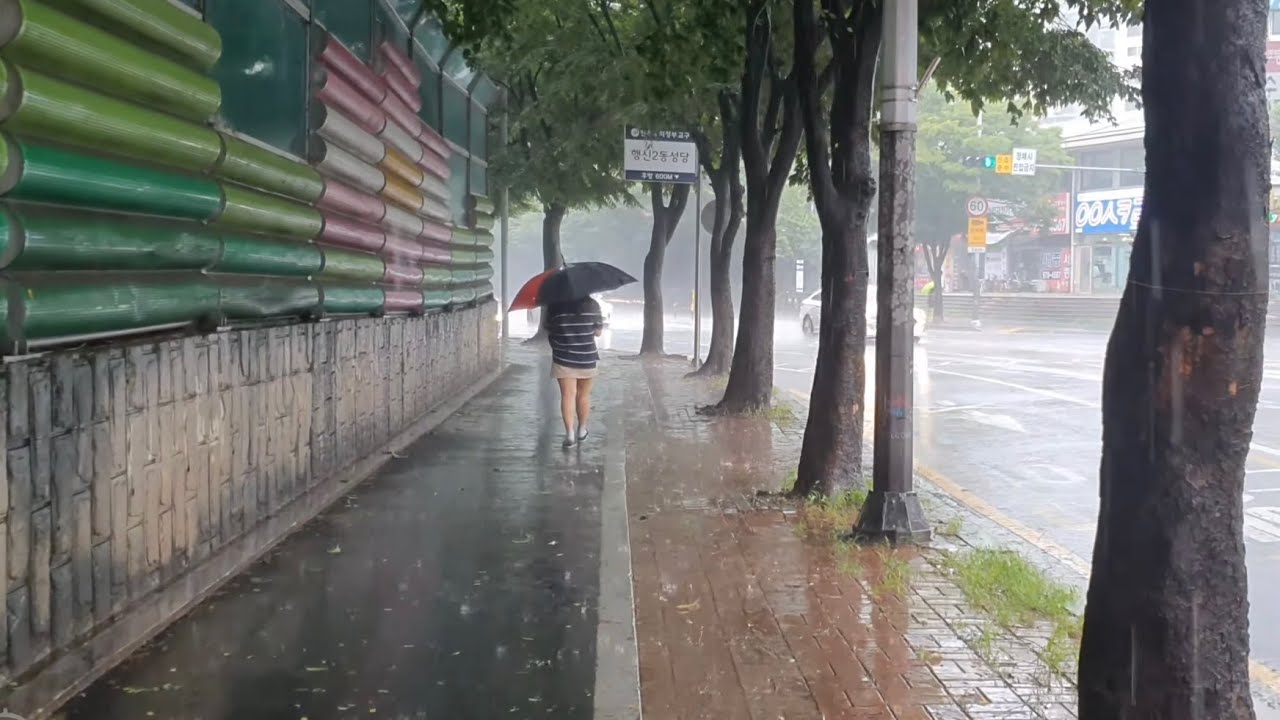 Hevenly Sound of Heavy Rain Walk Empties Your Mind. Insomnia Vacuum ...