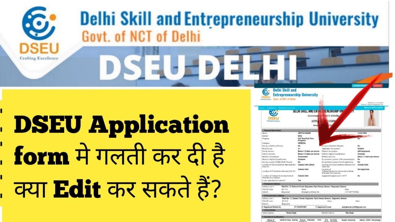 Dseu correction window date? how to edit/fill dseu application form ...