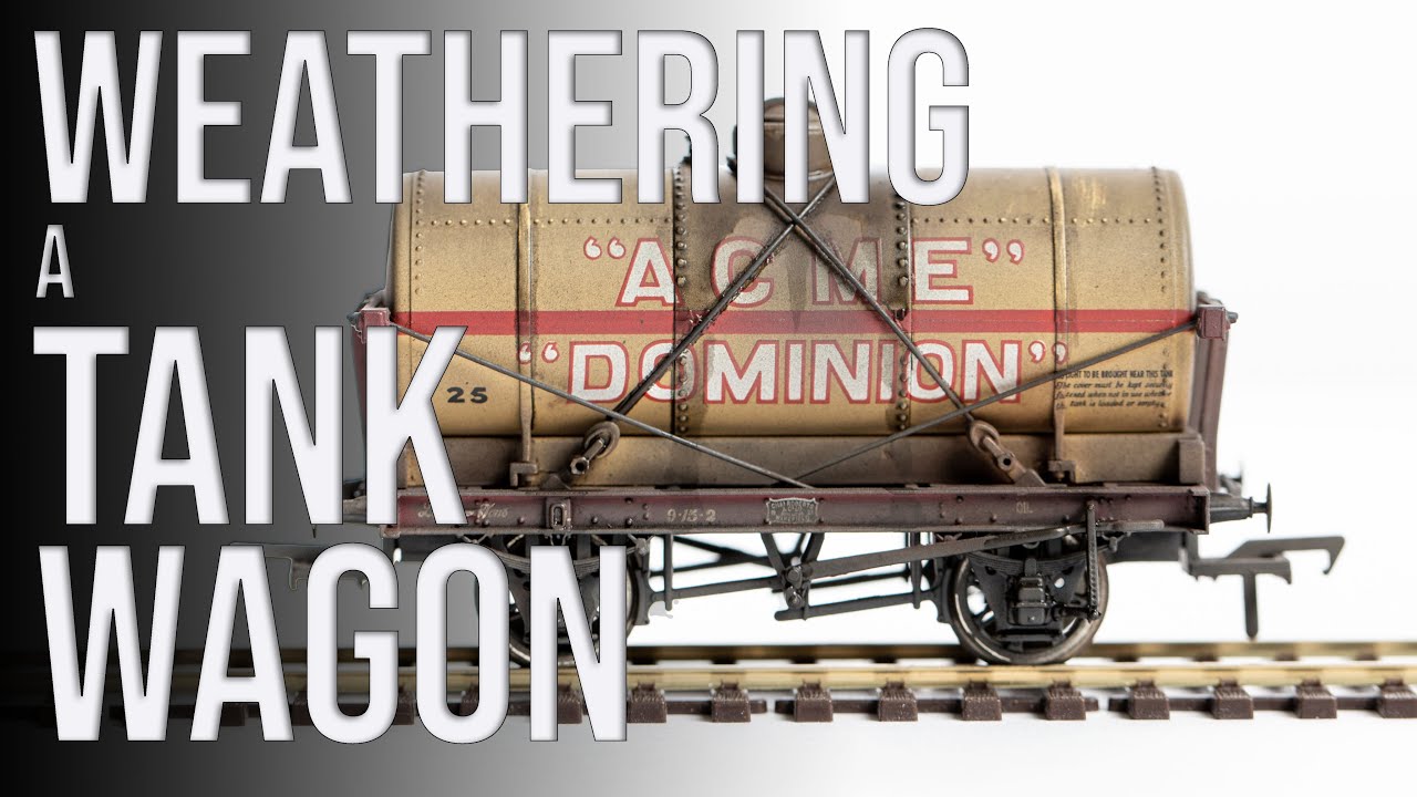 Weathering a Bachmann Tank Wagon - YouTube