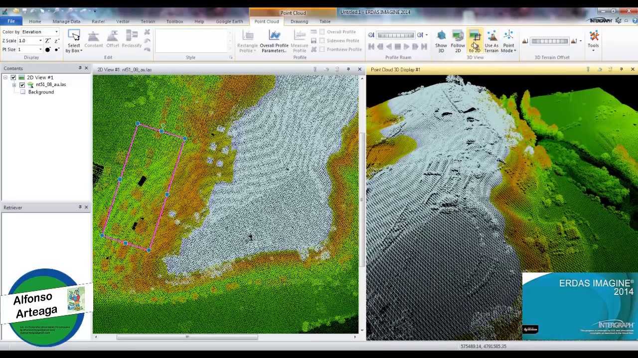 LiDAR ENVI, SOCET GXP, ERDAS, ARCGIS y qGIS. - YouTube