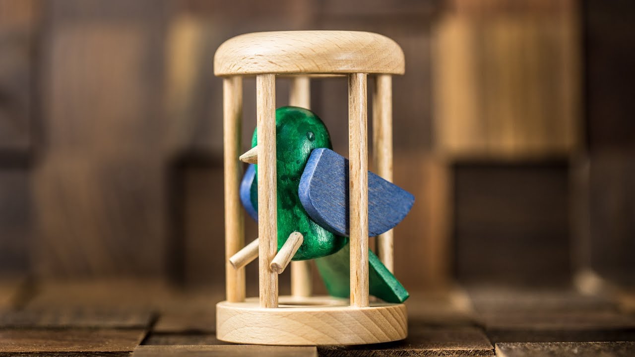 Solving very difficult Parrot in a cage puzzle. - YouTube