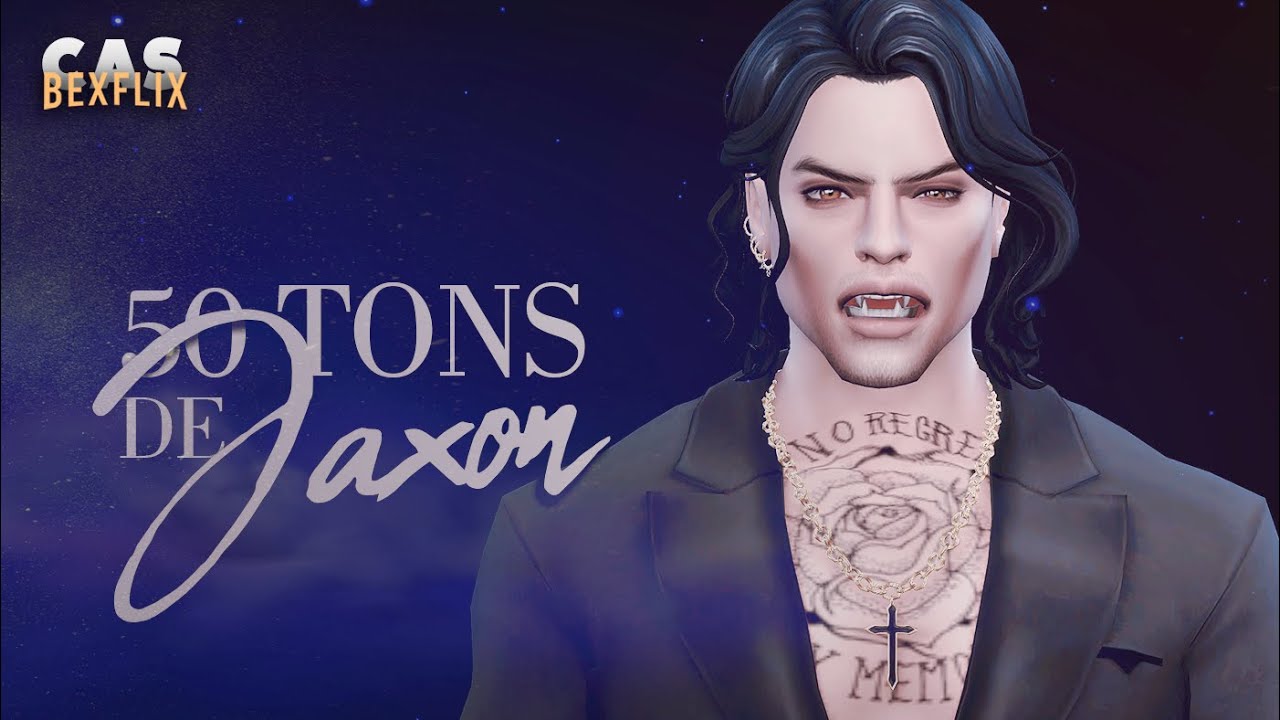 E se JAXON fosse VAMPIRO? 😍 50 TONS DE JAXON | The Sims 4 #createasim ...