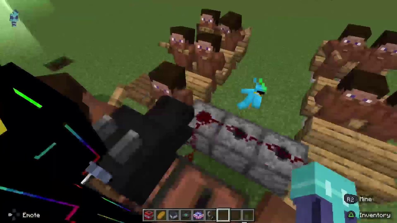Playing Creeper matthew gaming fun world with mods installed - YouTube