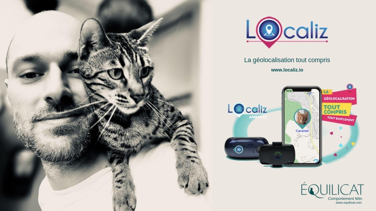 LOCALIZ, le GPS des chats - YouTube
