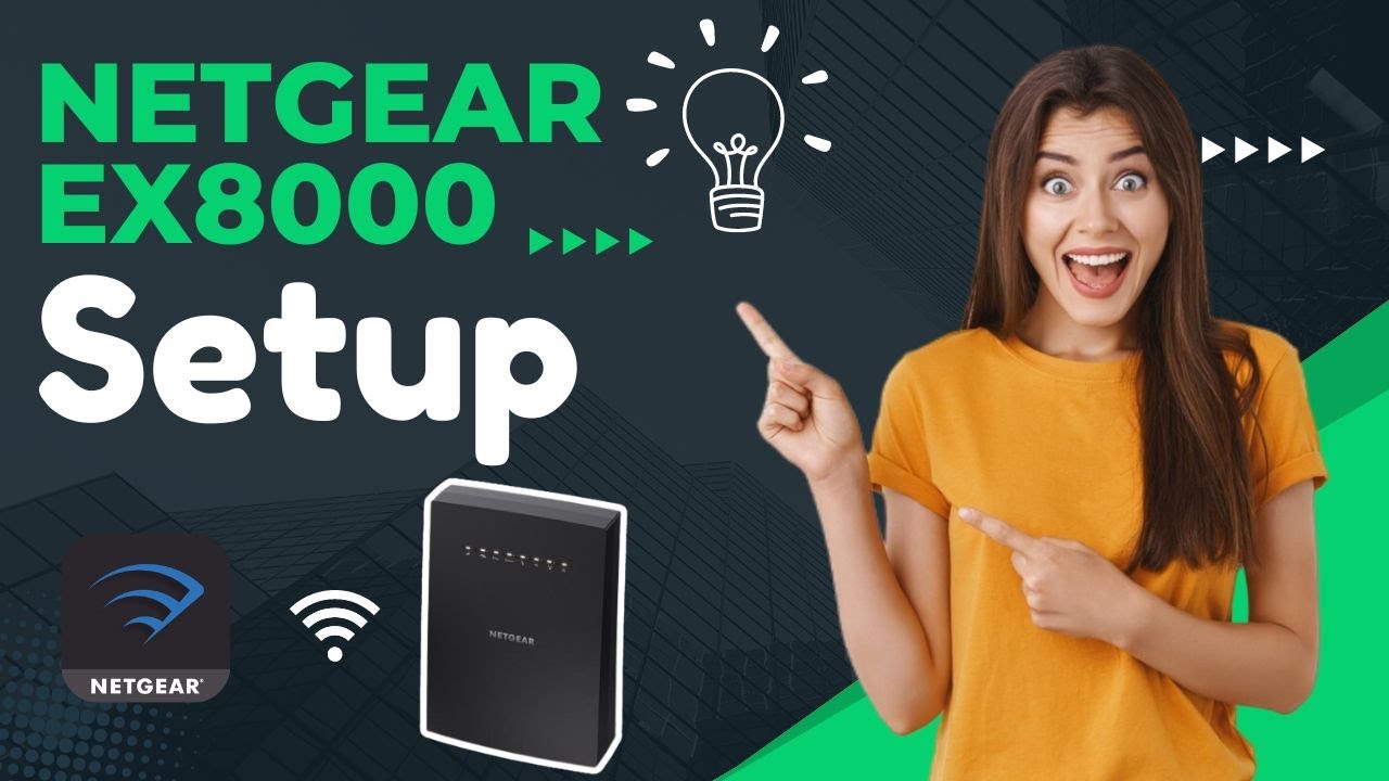 Netgear EX8000 Setup - YouTube