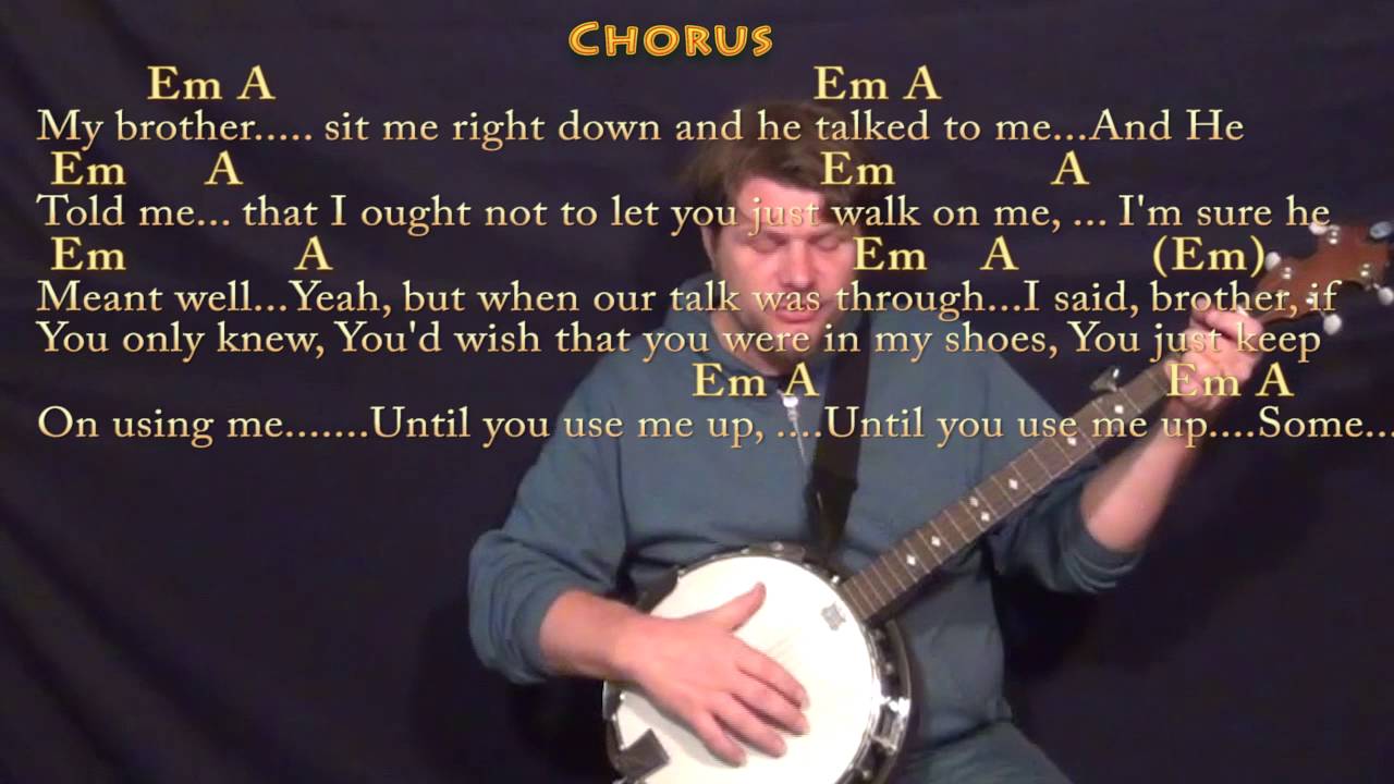 Use Me (Bill Withers) Banjo Cover Lesson with Chords/Lyrics - YouTube