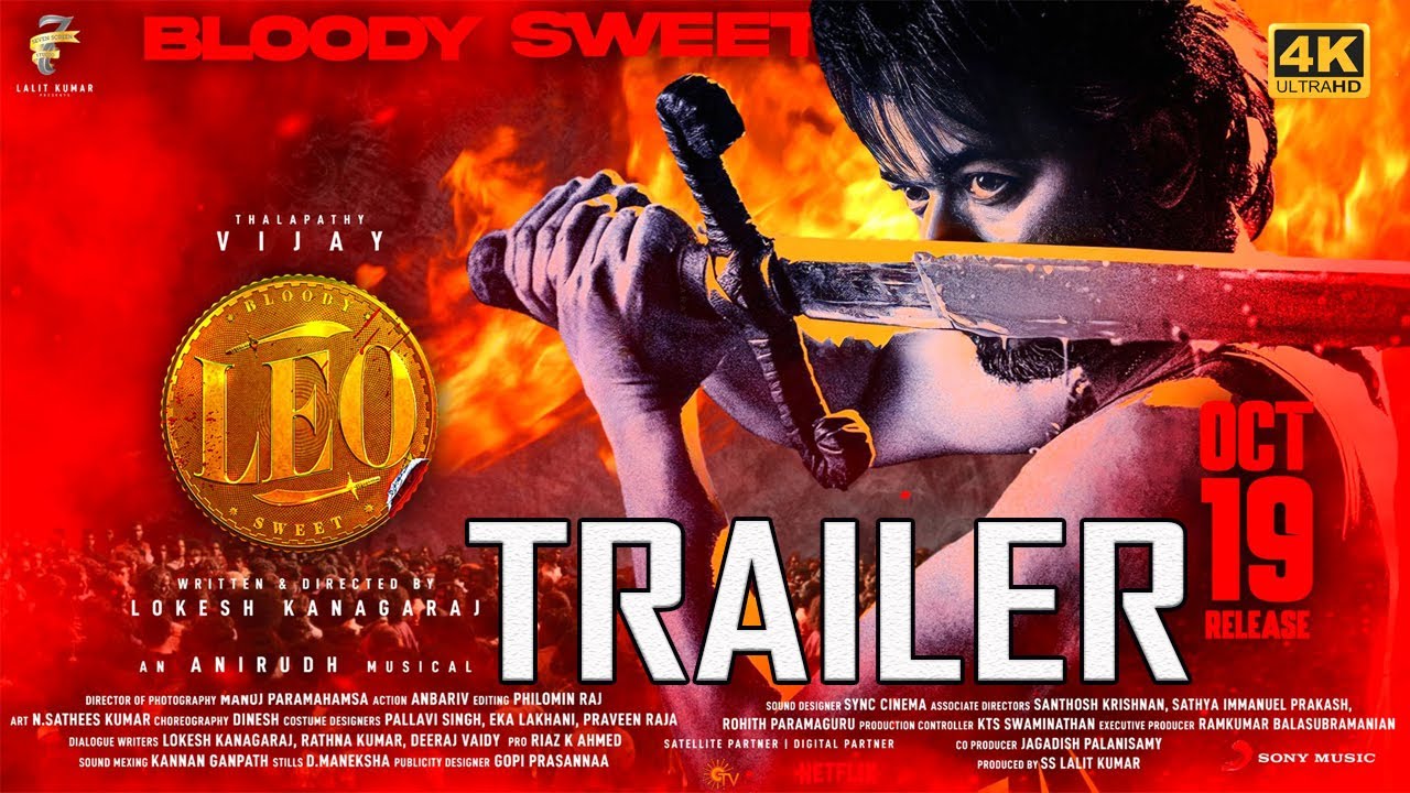 LEO Trailer Countdown Start Now - Thalapathy Vijay | Lokesh - Anirudh ...