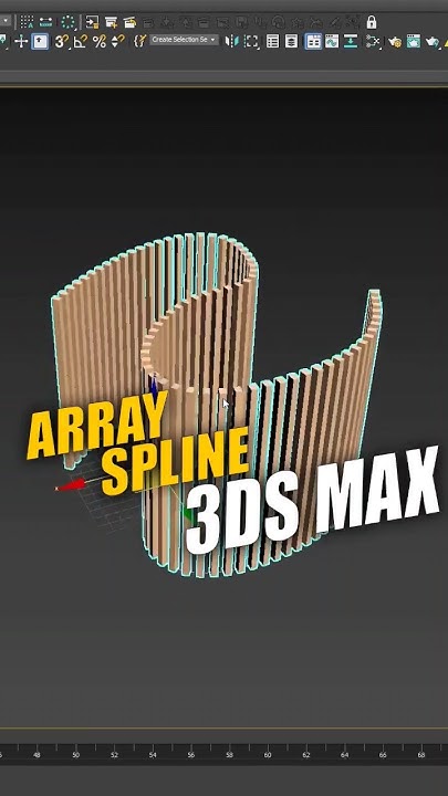 Parametric wall in 3ds max | array modifier #3dsmaxtutorial #3dsmax #archiviz #vray #tutorial ...