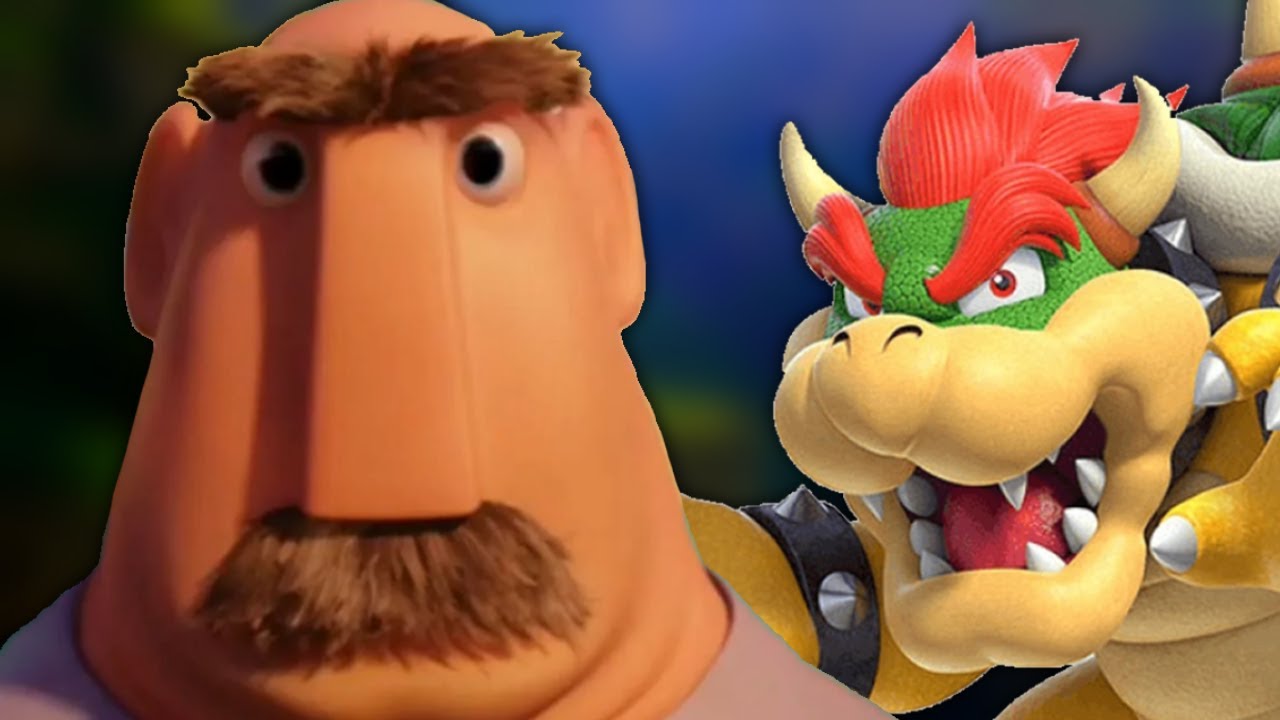 Dad vs Bowser - YouTube