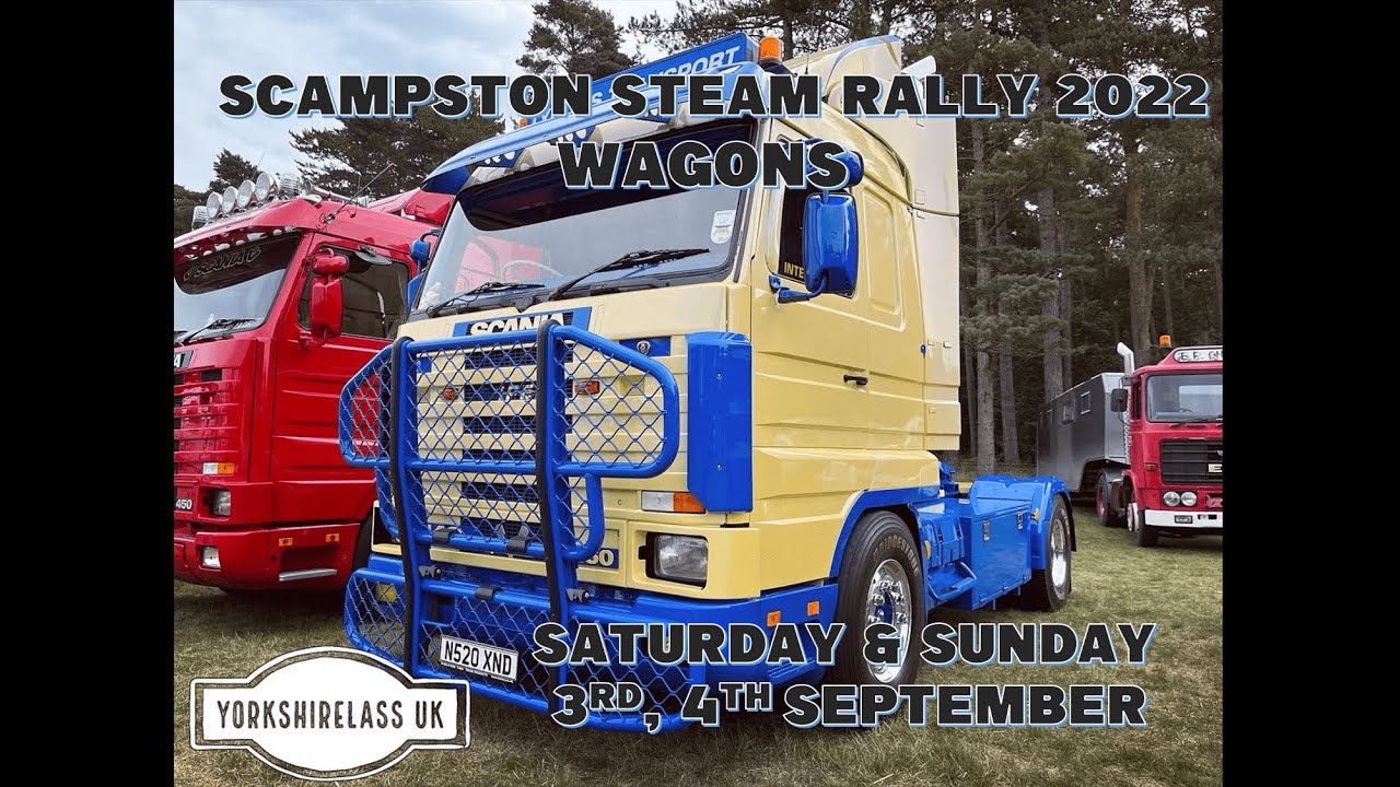***RAW FOOTAGE*** Scampston hall steam rally 2022 (WAGONS) - YouTube