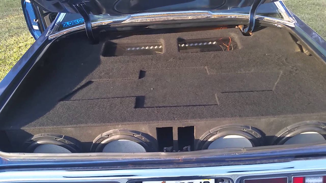 1972 DONK TRUNK ASSEMBLY BROKE OFF - YouTube