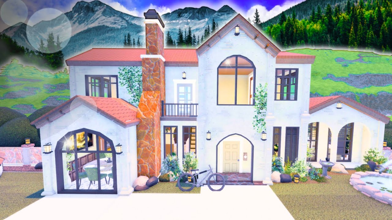 ROBLOX 🏘️⏩ Mediterranean Vacation Villa || Best Of RoVille Home Edition ...