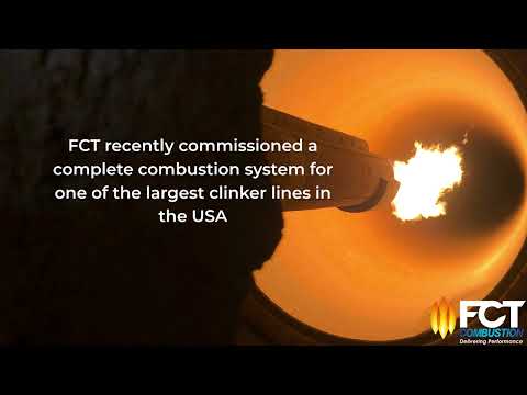FCT commissioned a complete combustion system for one of the largest clinker lines in the USA.