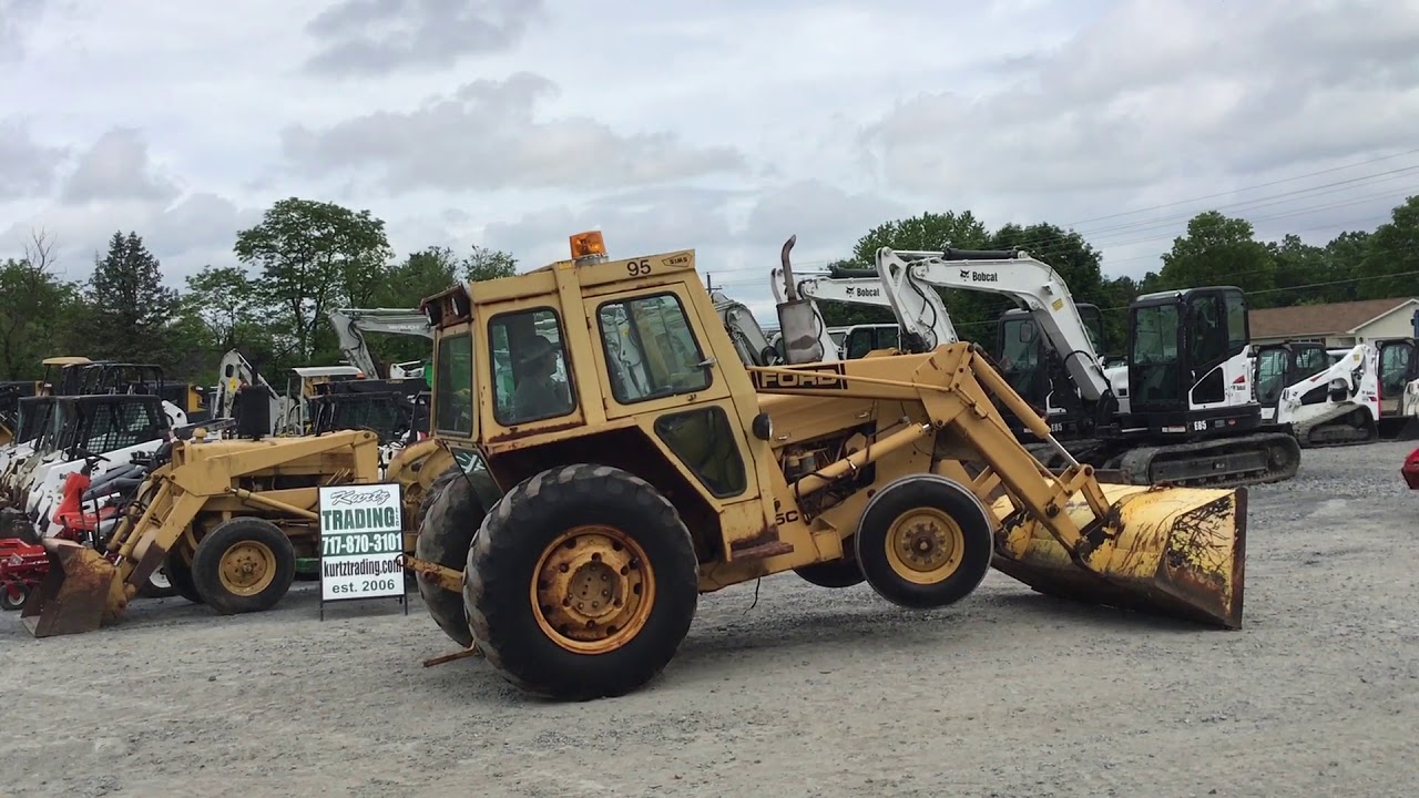 FORD 545 TRACTOR - YouTube