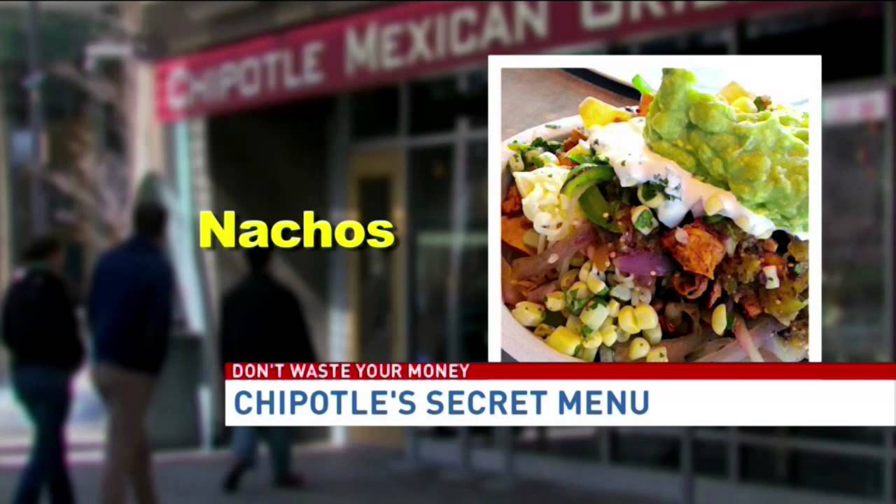 Secret Chipotle menu can spice up a cold night - YouTube