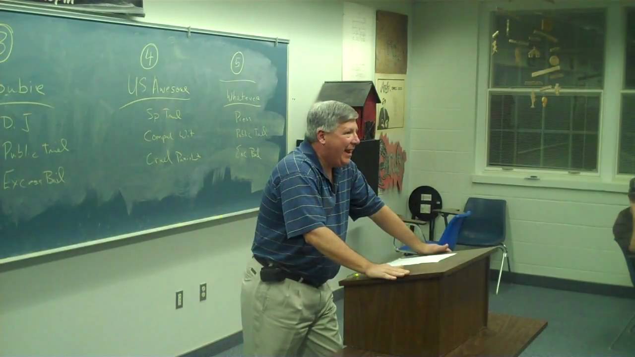 Video 4 Judge Collins Bill of Rights POS 1041 SJRCC Fall 2009 - YouTube