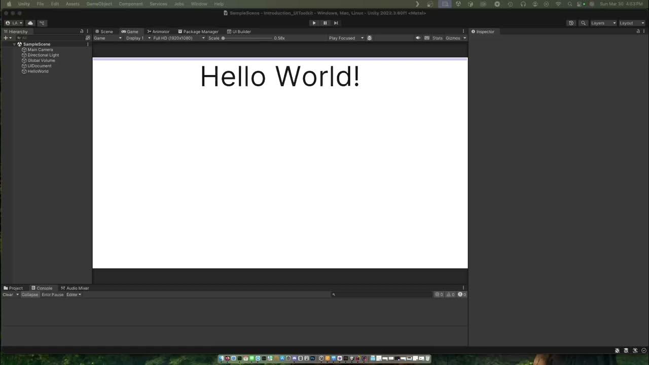 Introduction to Unity's UI Toolkit - YouTube