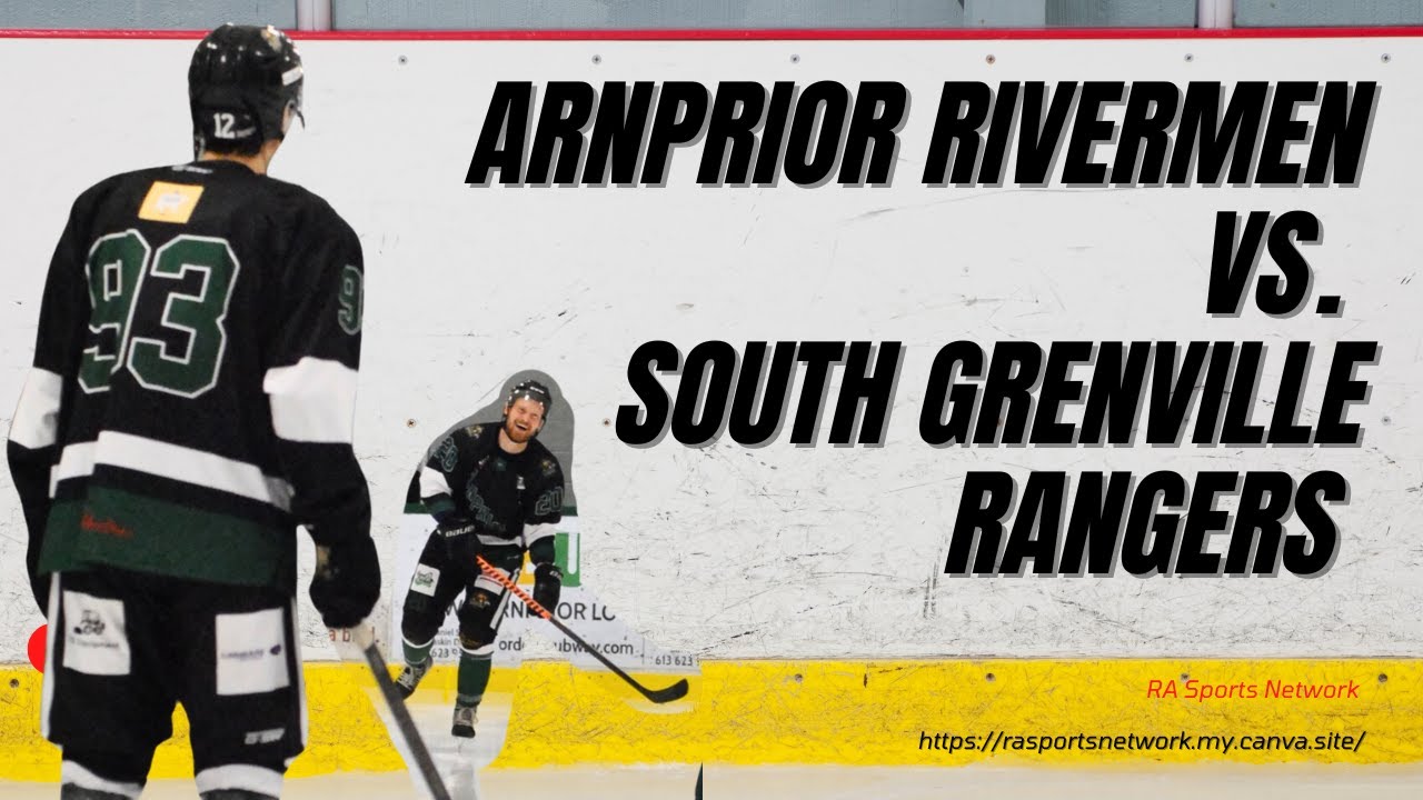 Arnprior Rivermen vs. Manotick Mariners - YouTube