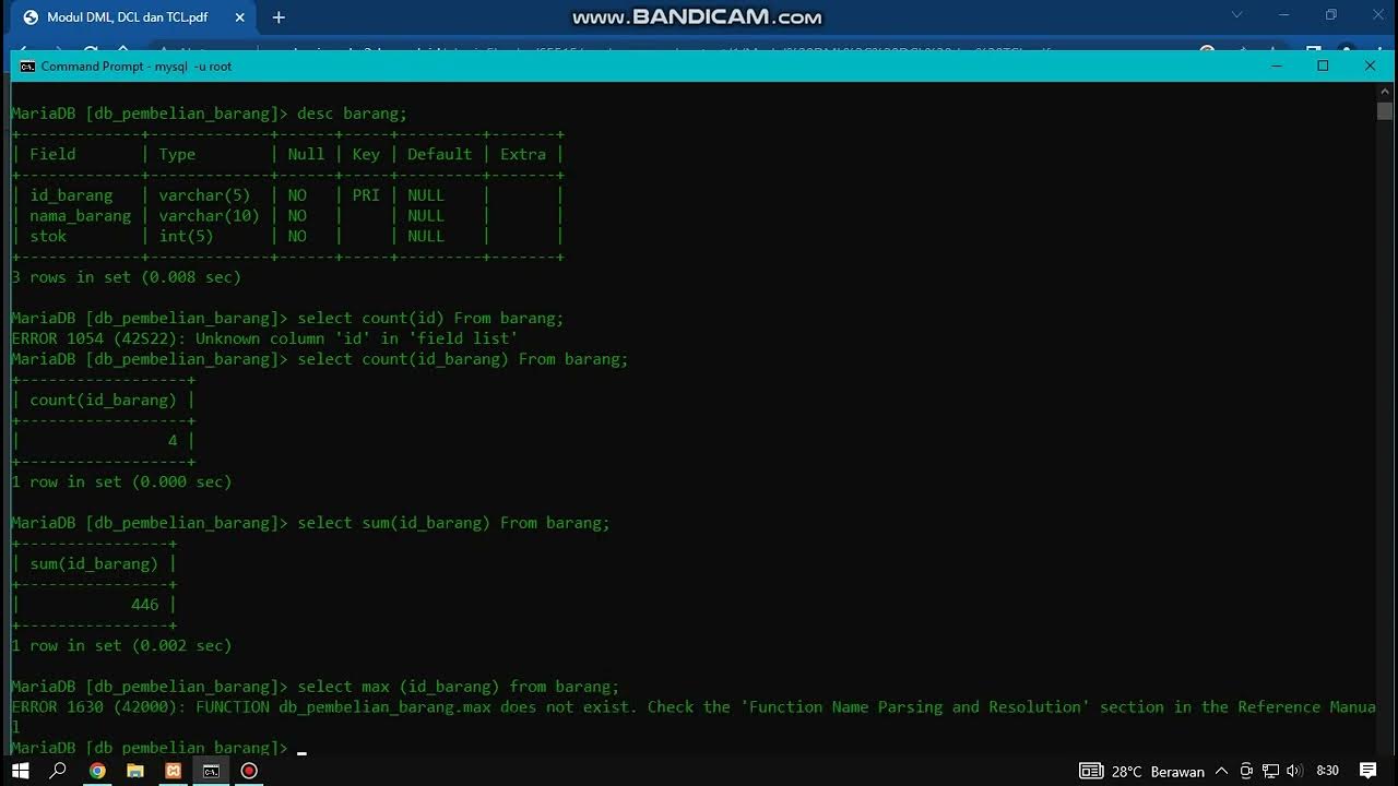 tugas bd part 1 - YouTube