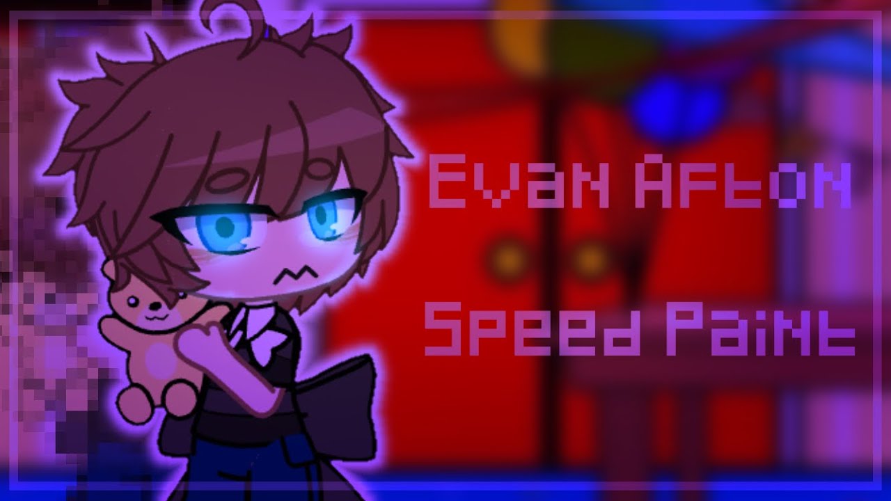 Evan Afton//SpeedPaint//FNAF - YouTube