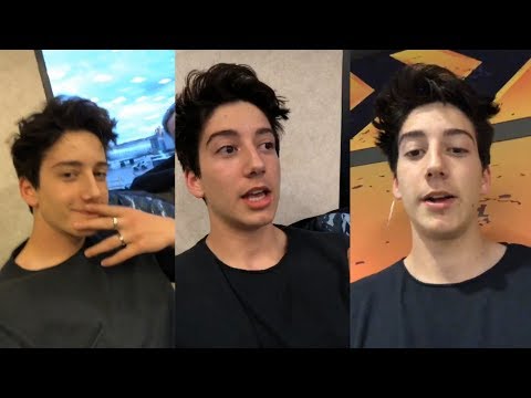 Milo Manheim | Instagram Live Stream | 3 April 2018