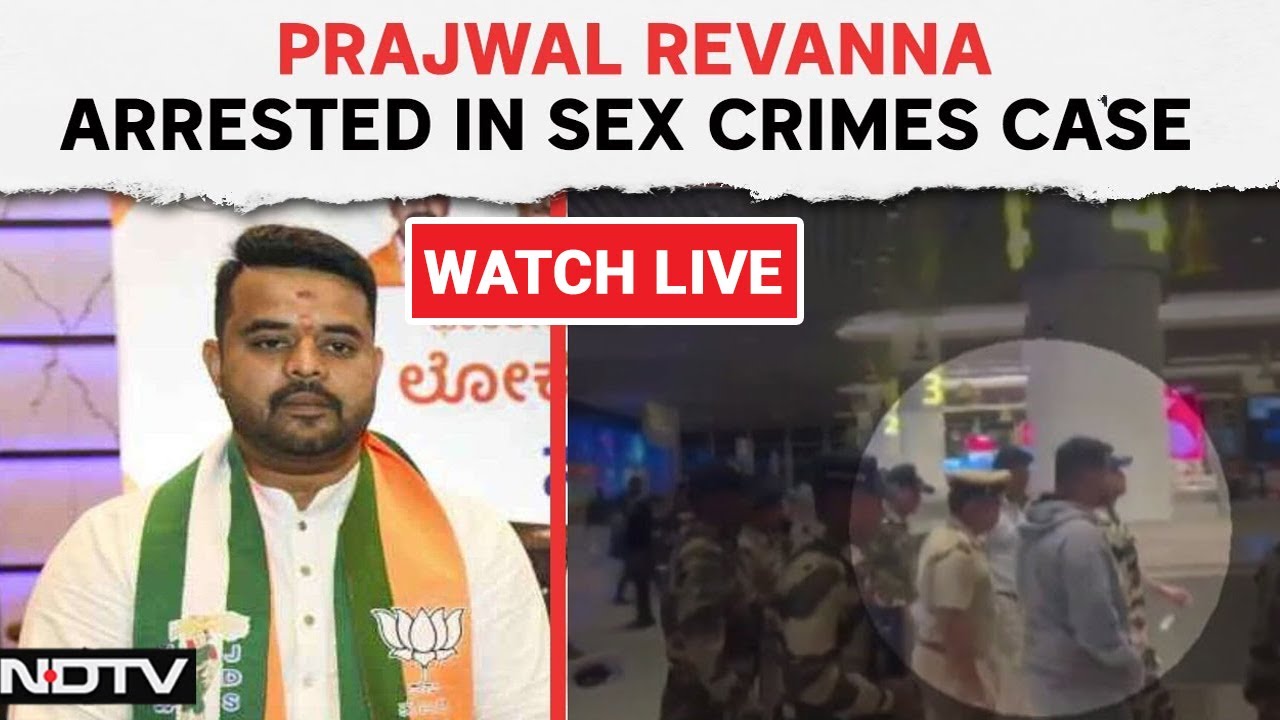 Prajwal Revanna Arrested | Prajwal Revanna Arrested At Bangalore ...