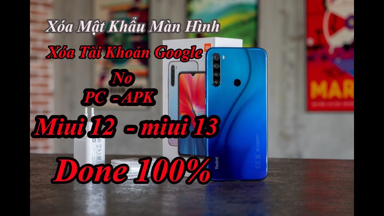 Redmi Note 8 | Hướng Dẫn Xóa Mật Khẩu Màn Hình Redmi Note 8 | Xóa Tài ...
