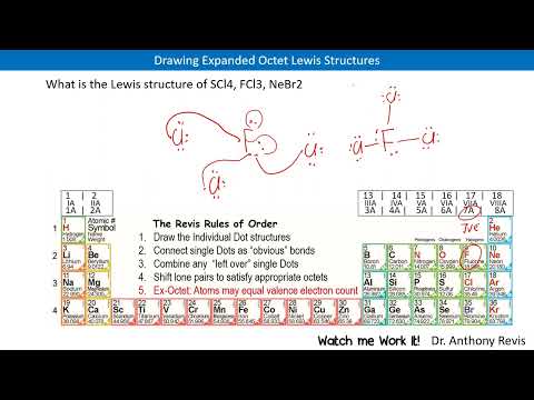 Expanded Octet Lewis Structures by Dr. Anthony Revis DocRevis - YouTube