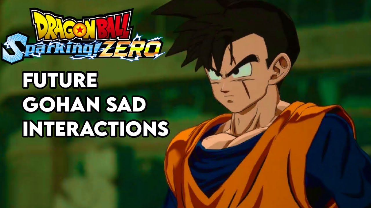 Dragon Ball Sparking Zero- All Future Gohan unique dialogue and quotes ...