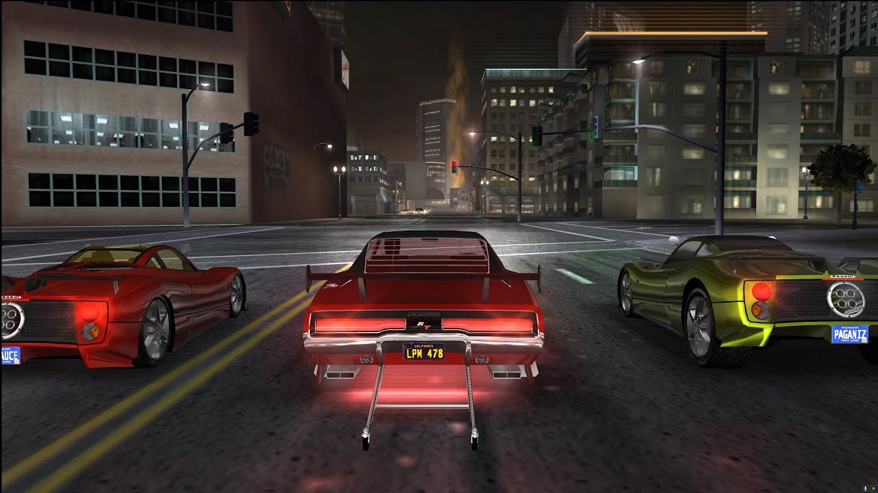 MIDNIGHT CLUB 3 GAMEPLAY 4K (2160p) [PCSX2] 69 CHARGER x PAGANI ZONDA ...