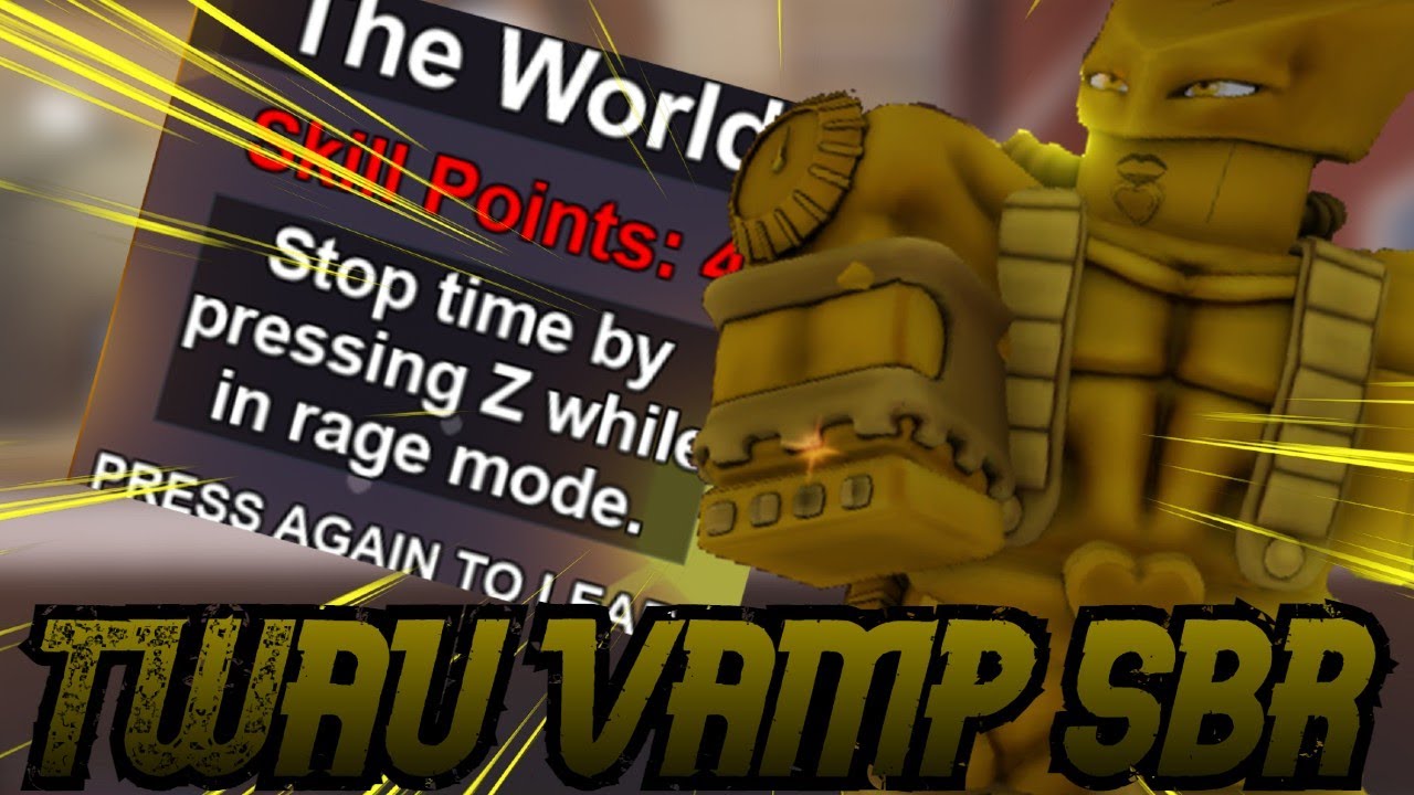 [YBA] Winning SBR with TWAU Vamp - YouTube