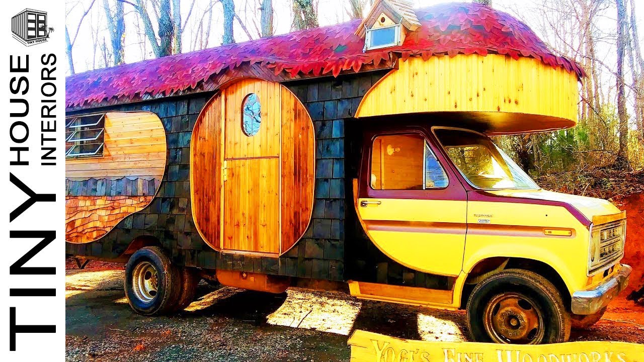 Amazing Hobbit-Tree-House-Inspired Motorhome Conversion | Tiny House ...